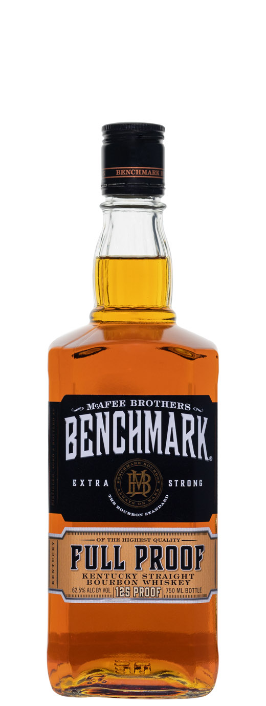 McAfees Benchmark Full Proof Extra Strong Bourbon | www.b-21.com
